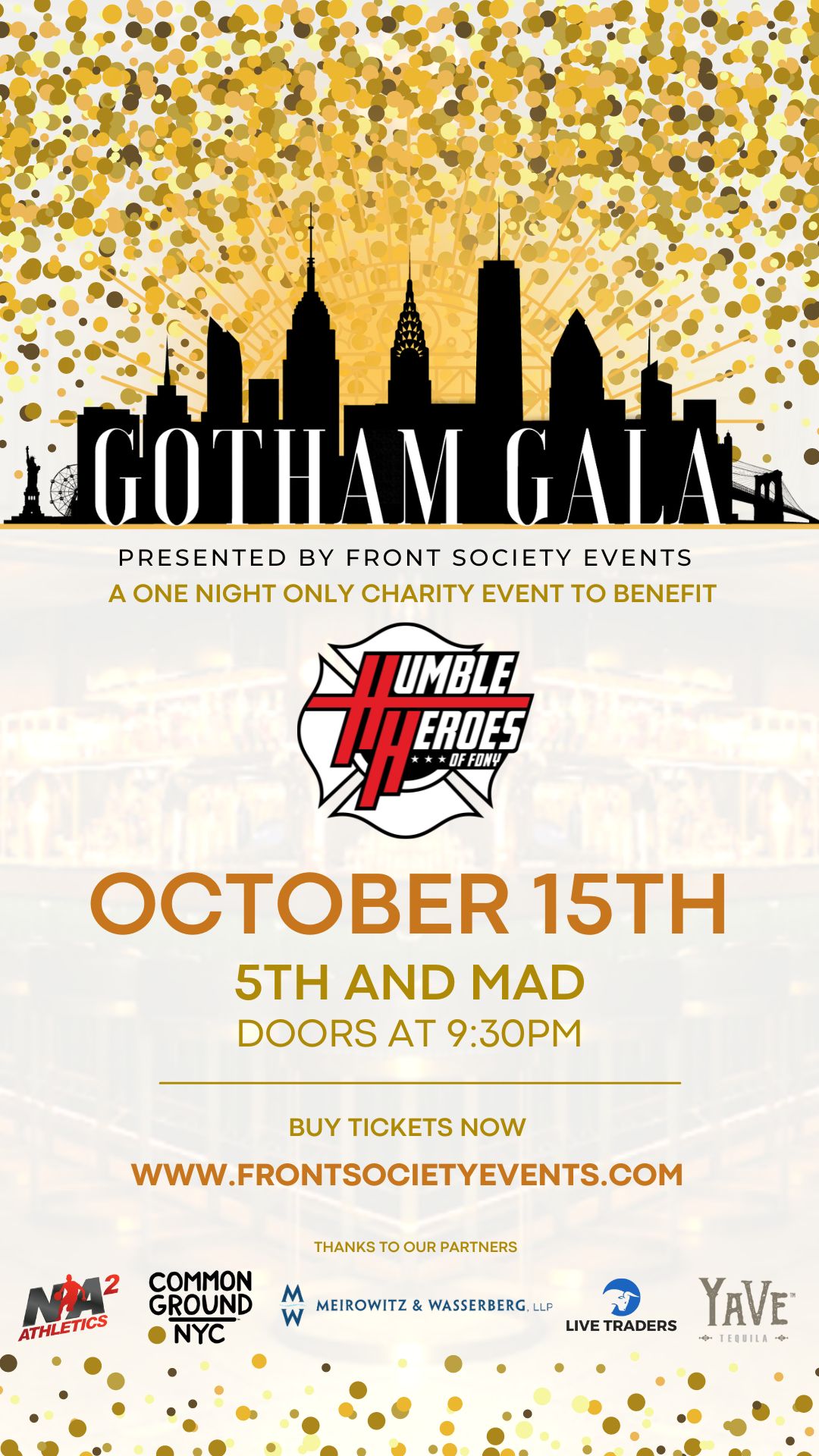 50/50 Raffle - Gotham Gala Fall 2022 | Raffle Creator