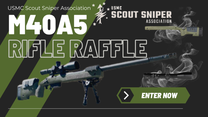 2025 M40A5 Rifle Raffle | Raffle Creator