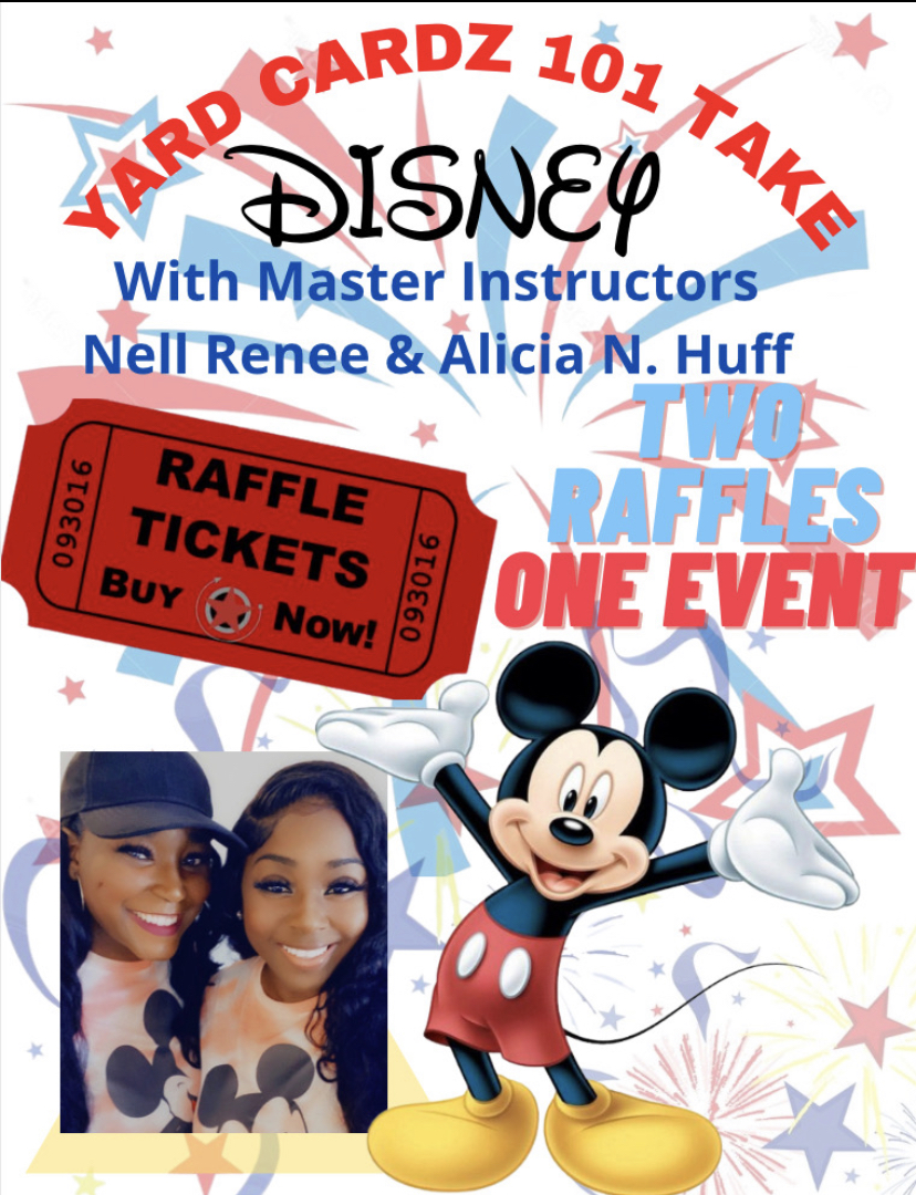 Yard Cardz 101 take Disney | Raffle Creator