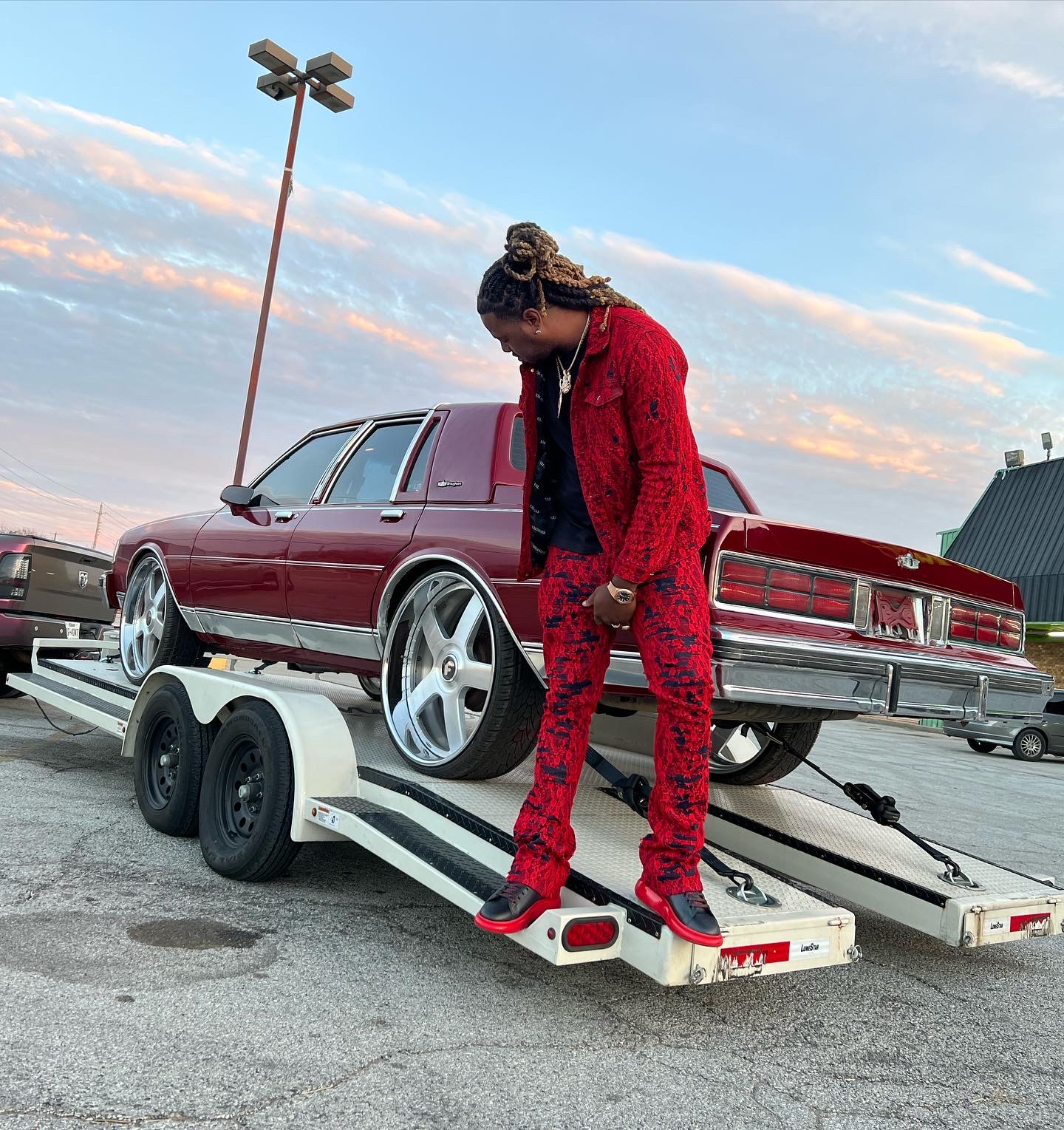 1987 CUSTOM PAINTED LS SWAP BOX CHEVY ON 26s FORGIATOS | Raffle Creator