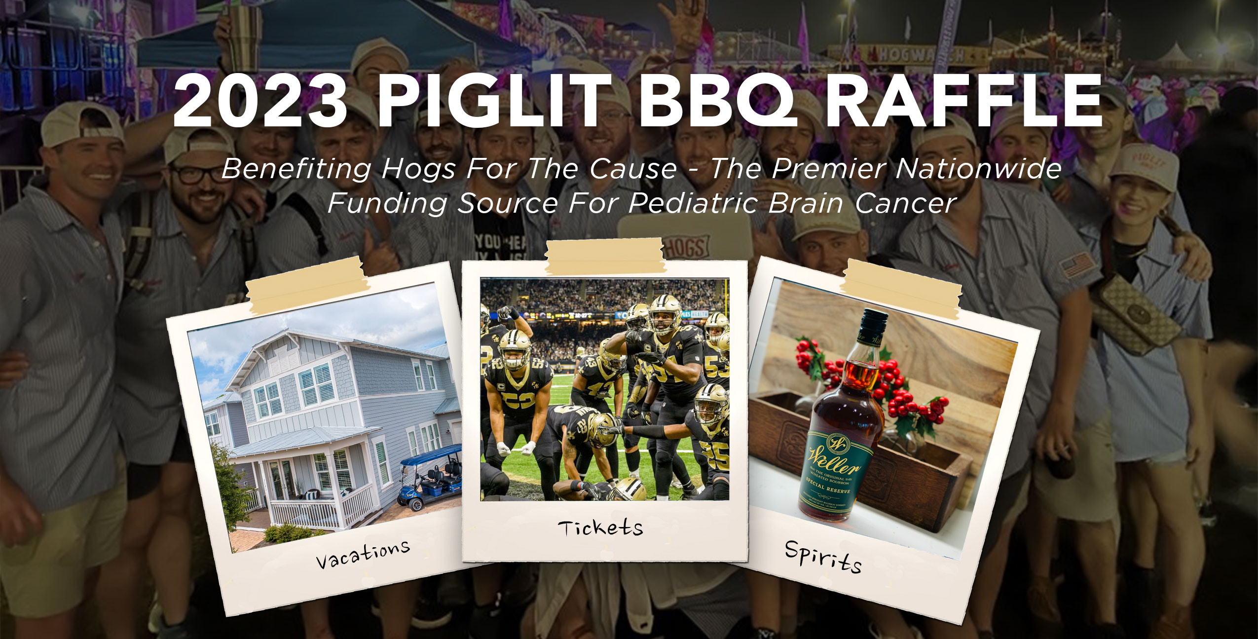 PigLit Krewe For Kids Raffle 2023 | Raffle Creator