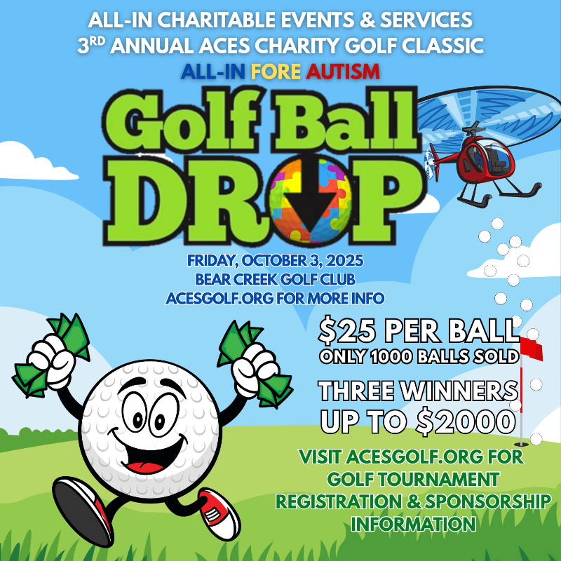 ACES Charity Golf Ball Drop 2025 | Raffle Creator