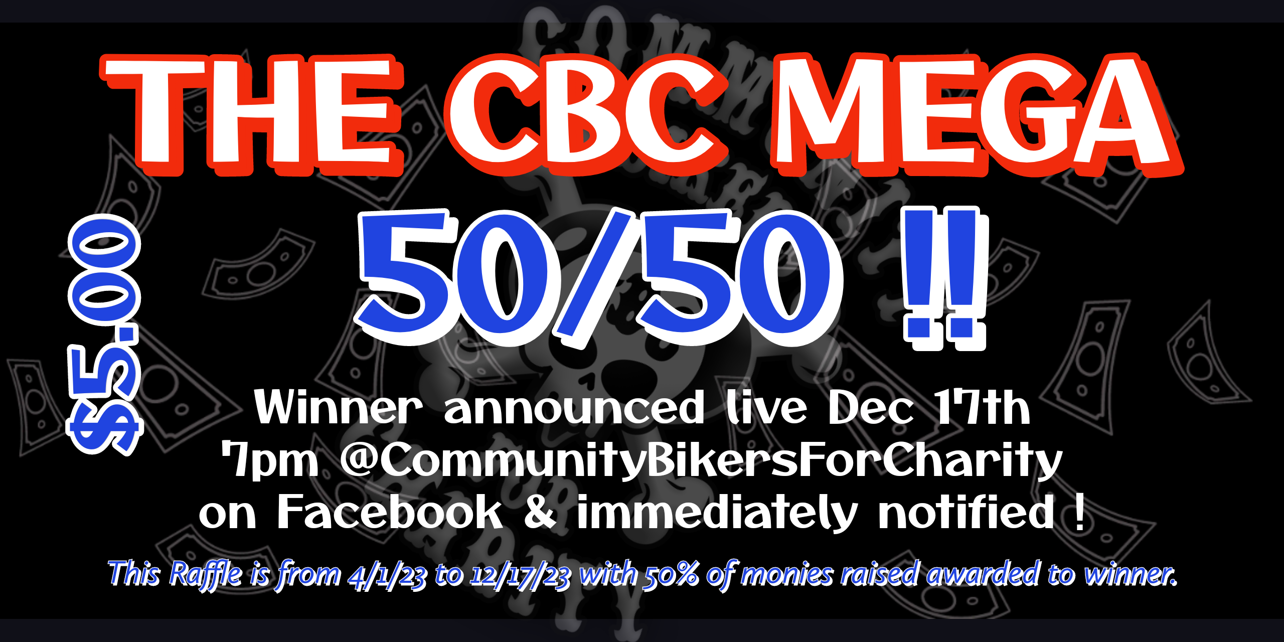 Mega 50/50 Raffle ! | Raffle Creator